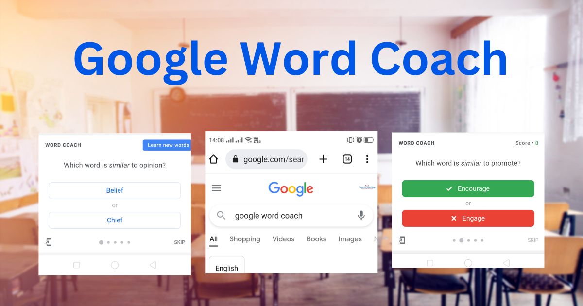 Google Word Coach: Learn English Vocabulary with Fun Quizzes